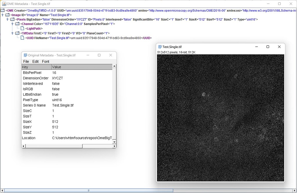 Why does not ImageJ recognize my OME Tiff channel color? - Development - Image.sc Forum
