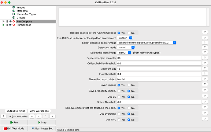 Count Objects CellProfiler CellPose Integration - Image Analysis ...