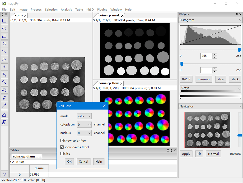 ImagePy release a cellpose plugin - Announcements - Image.sc Forum