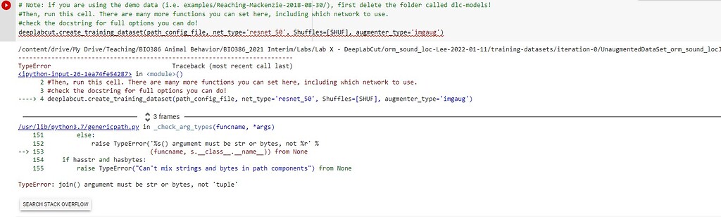 Issues creating a training data with DLC Colab - Usage & Issues - Image.sc Forum