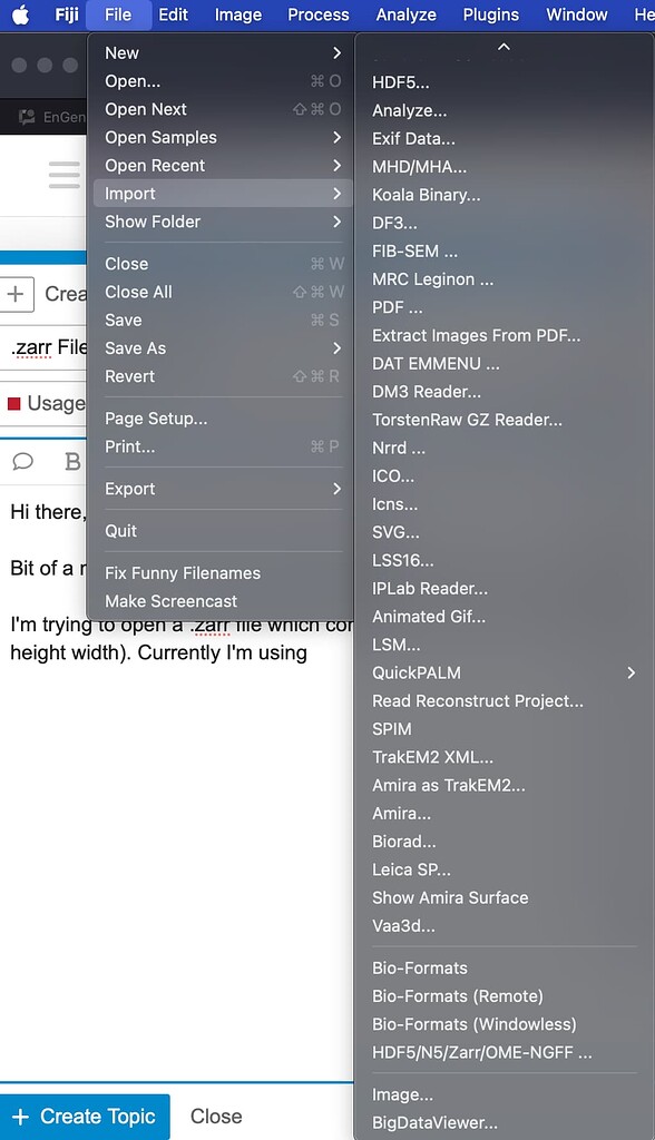 .zarr Files Re-ordering - Usage & Issues - Image.sc Forum