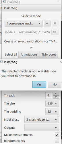 How to load InstanSeg model in QuPath - Usage & Issues - Image.sc Forum