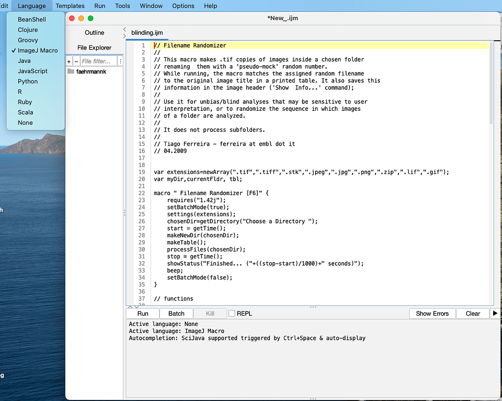 Macro writer does not color code anymore since update - Usage & Issues - Image.sc Forum