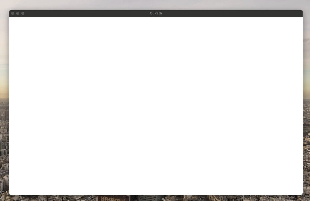 Opening QuPath in MacBook Pro 2 - Usage & Issues - Image.sc Forum