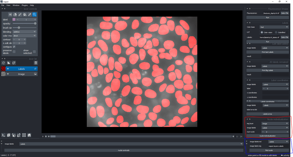Two layers widget working in one widget but not another one - Development - Image.sc Forum