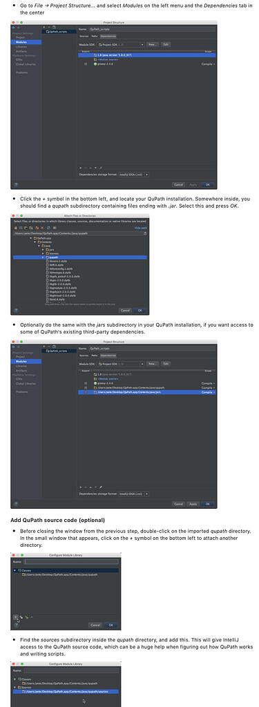 Help needed to set up IntelliJ with QuPath - Usage & Issues - Image.sc Forum