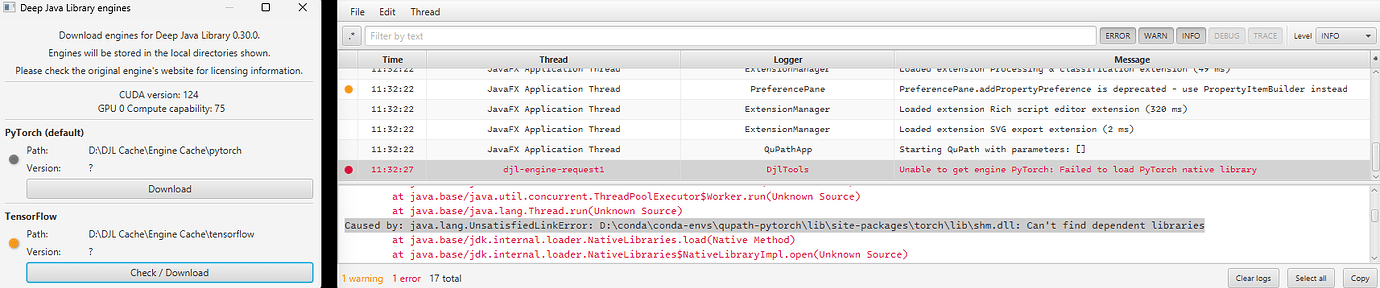 Trouble getting GPU to work with InstanSeg + QuPath - Usage & Issues - Image.sc Forum