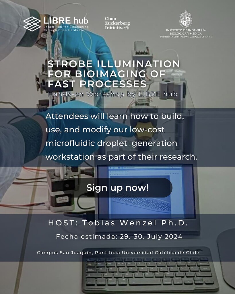 Live Workshop: Strobe Illumination for Bioimaging of Fast Processes - Announcements - Image.sc Forum