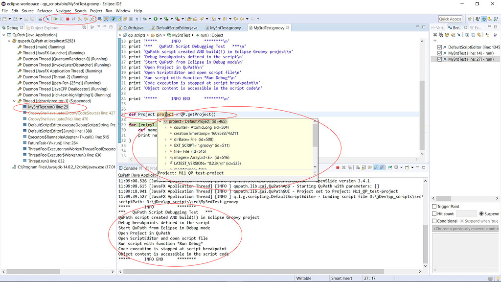 ᴗ• Qupath Scripting 0 Qupath Script Debugging In Eclipse Development Imagesc Forum 0411