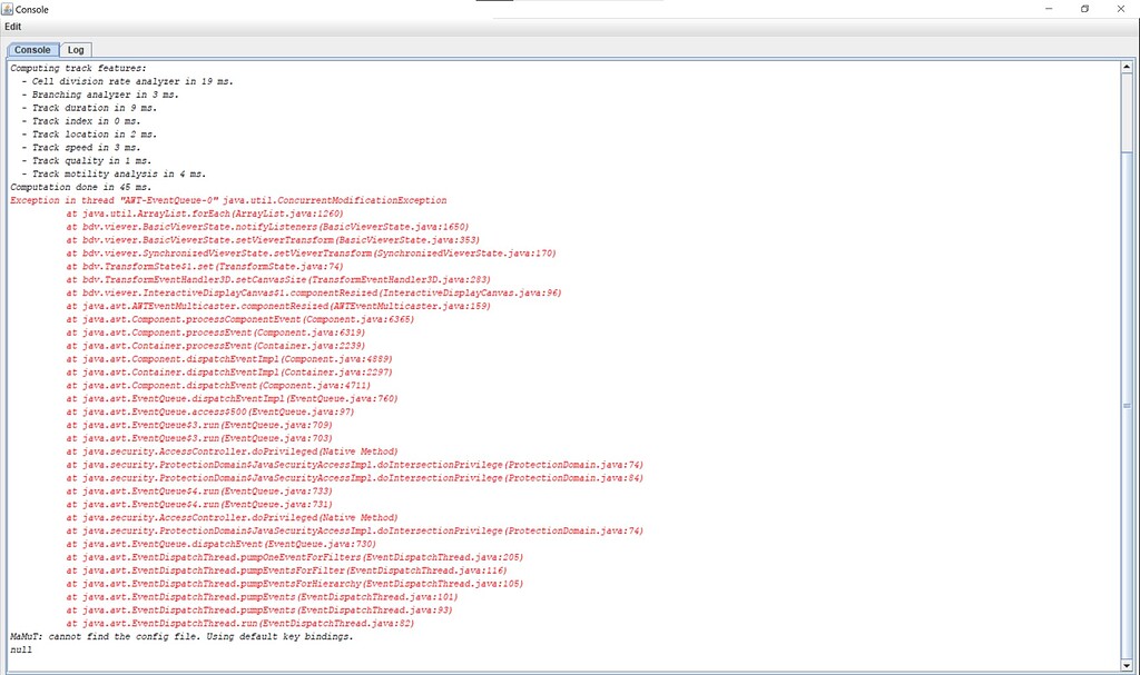 Mamut-TrackMate Plugin not working - unable to save data - Usage & Issues - Image.sc Forum