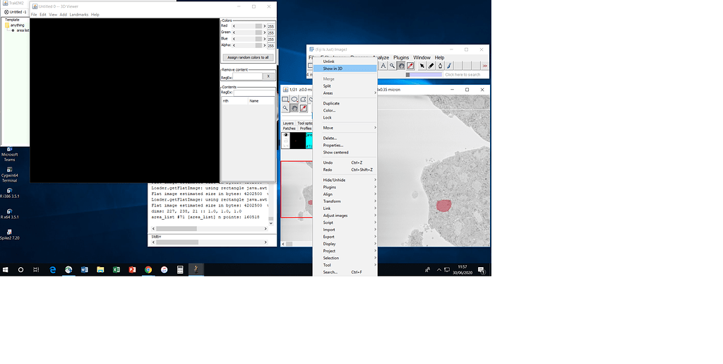 TrakEM2 - 3D viewer not working - Image Analysis - Image.sc Forum