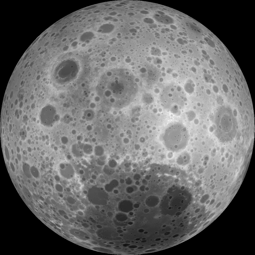 Split colored height map of moon in greyscale images - Image Analysis ...