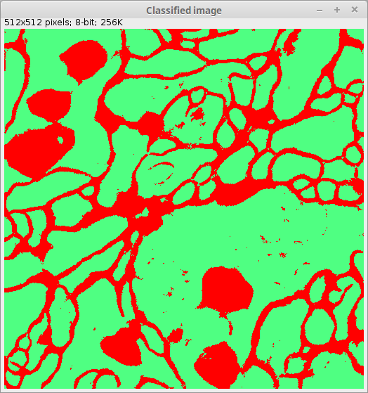 How to remove one class after segmentation in Trainable Weka ...