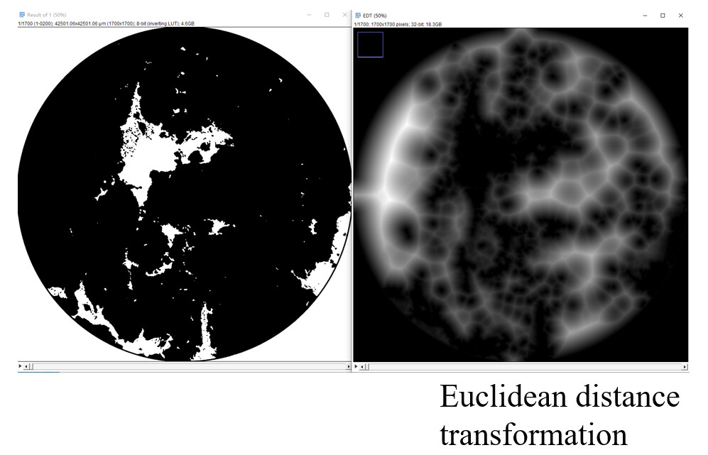 POM to pore distance-Euclidean distance transform - Image Analysis - Image.sc Forum