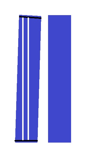 Drawing vertical lines inside a polygon selection [ImageJ] - Image ...