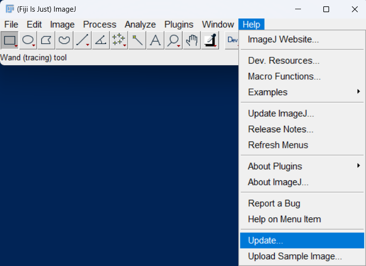 ImageJ no Updater - Usage & Issues - Image.sc Forum