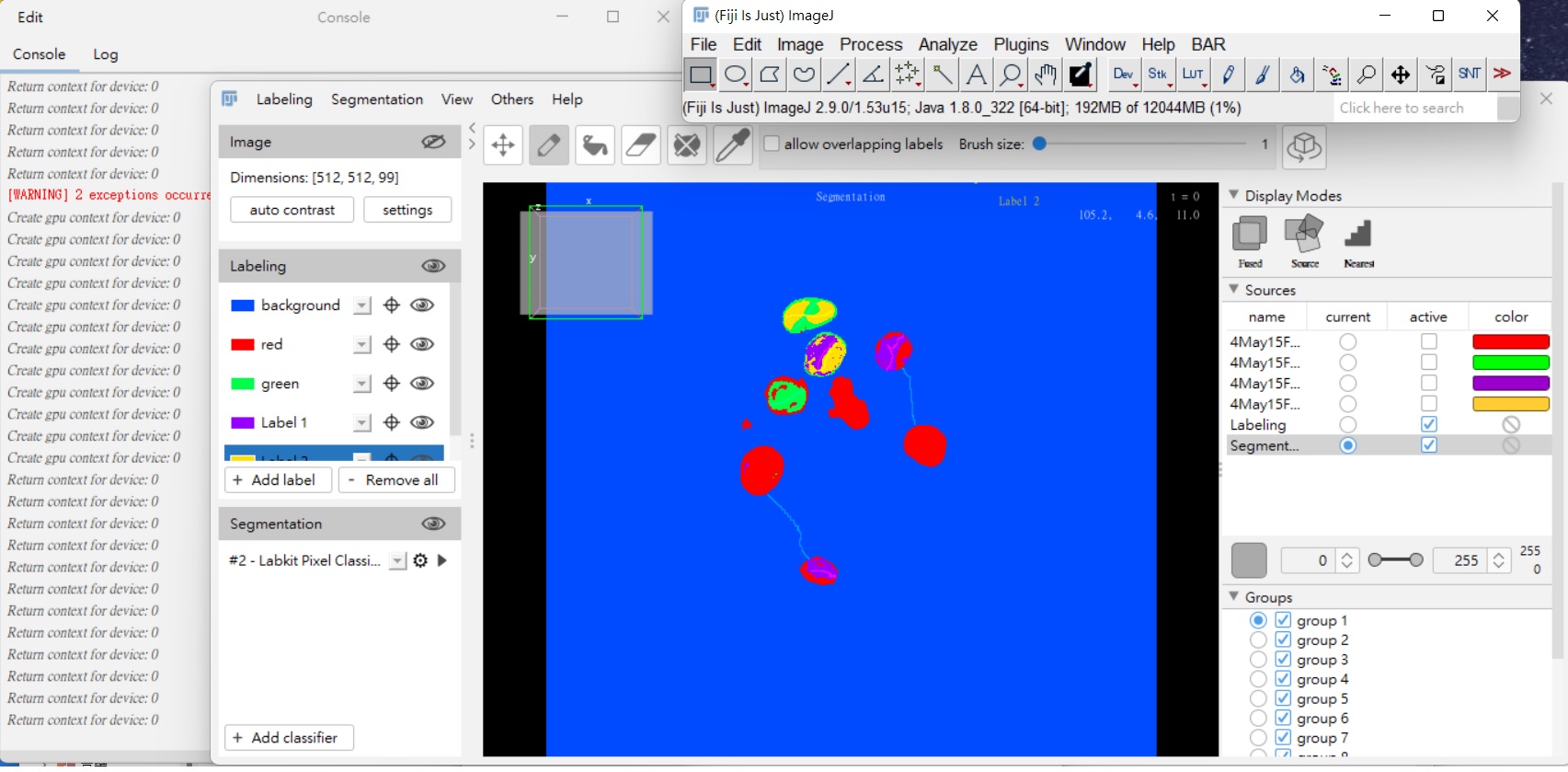 Labkit not working: Exception in "PainterThread" - Usage & Issues - Image.sc Forum