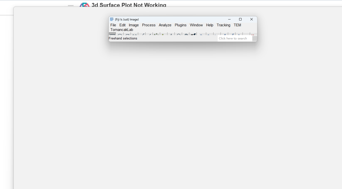 3d Surface Plot Not Working - Image Analysis - Image.sc Forum
