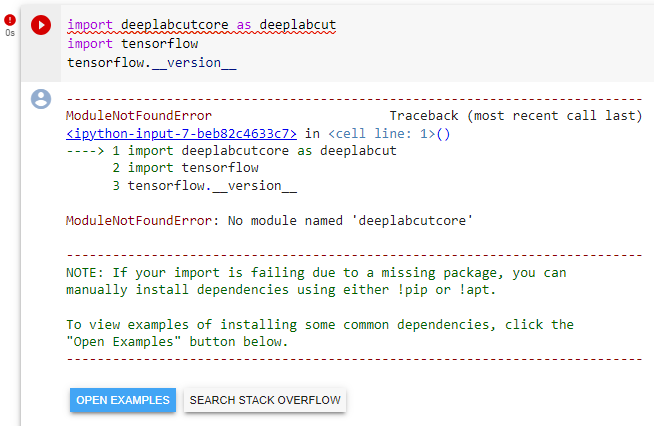 Keep getting ModuleNotFoundError when using Colab - Usage & Issues - Image.sc Forum