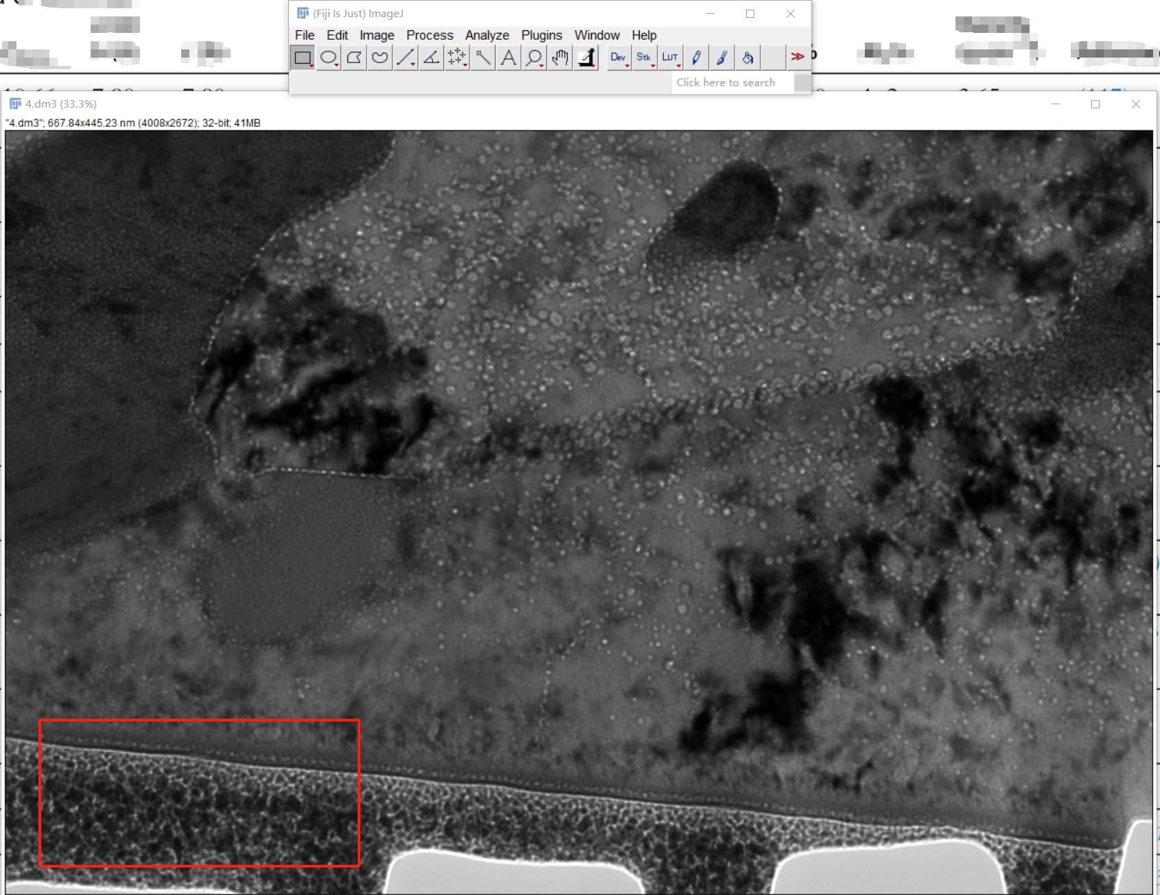 Why doesn't the scale show up when I open an image in dm3 format with Fiji J? - Usage & Issues ...