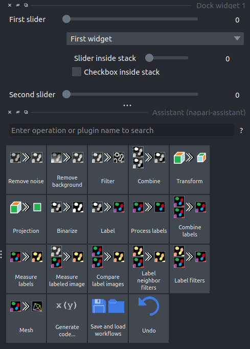 Remove stretchable gap after QStackedWidget in Napari widget - Usage & Issues - Image.sc Forum