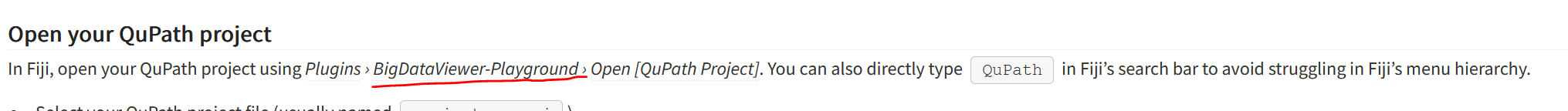 Opening QuPATH Project using BigDataViewer - Usage & Issues - Image.sc Forum