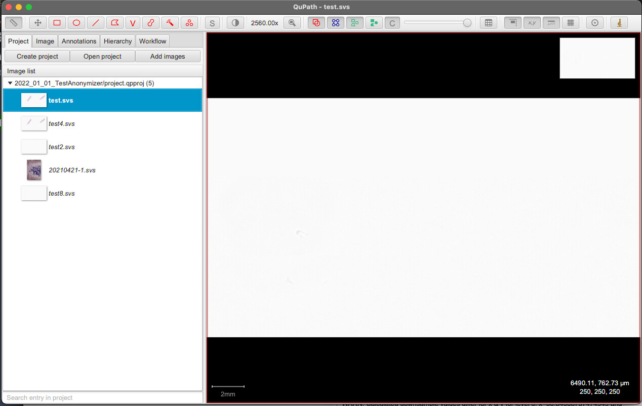 Anonymize svs file - Image Analysis - Image.sc Forum