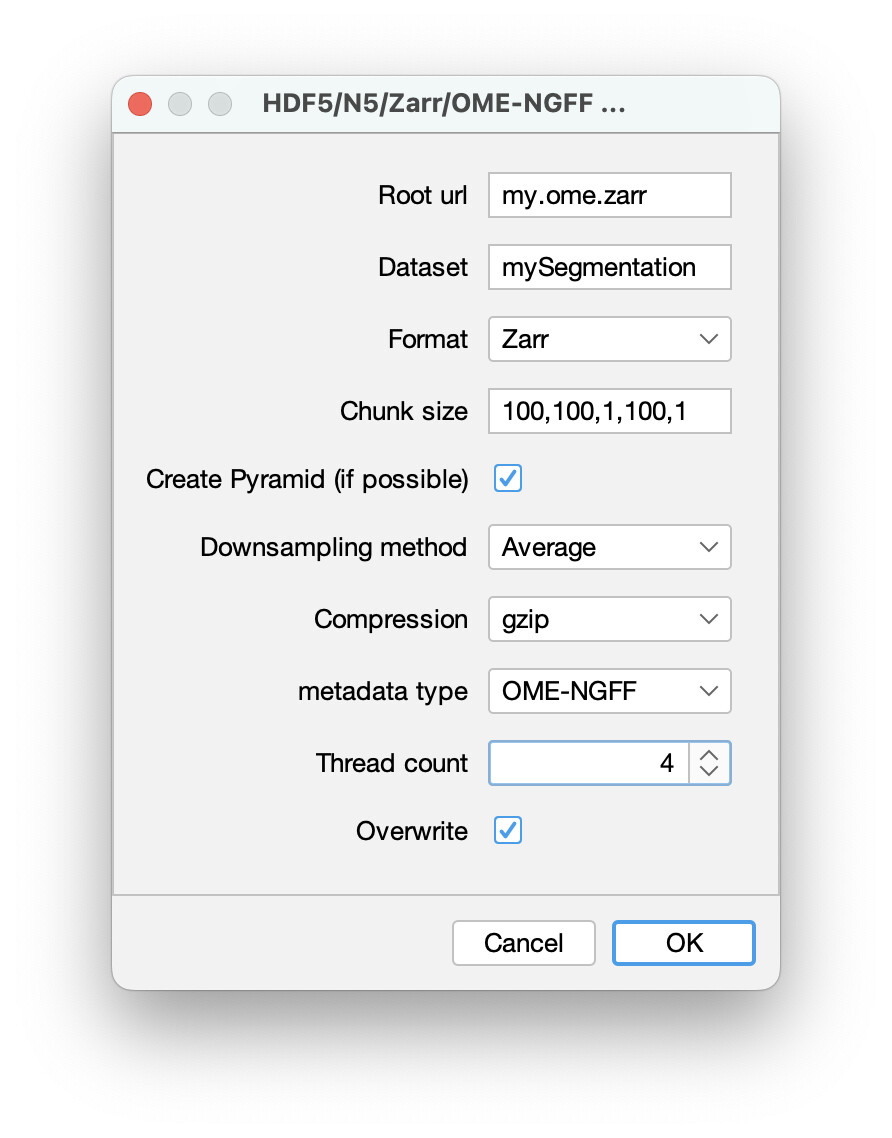 Save a single labels dataset into an OME-Zarr - Usage & Issues - Image ...