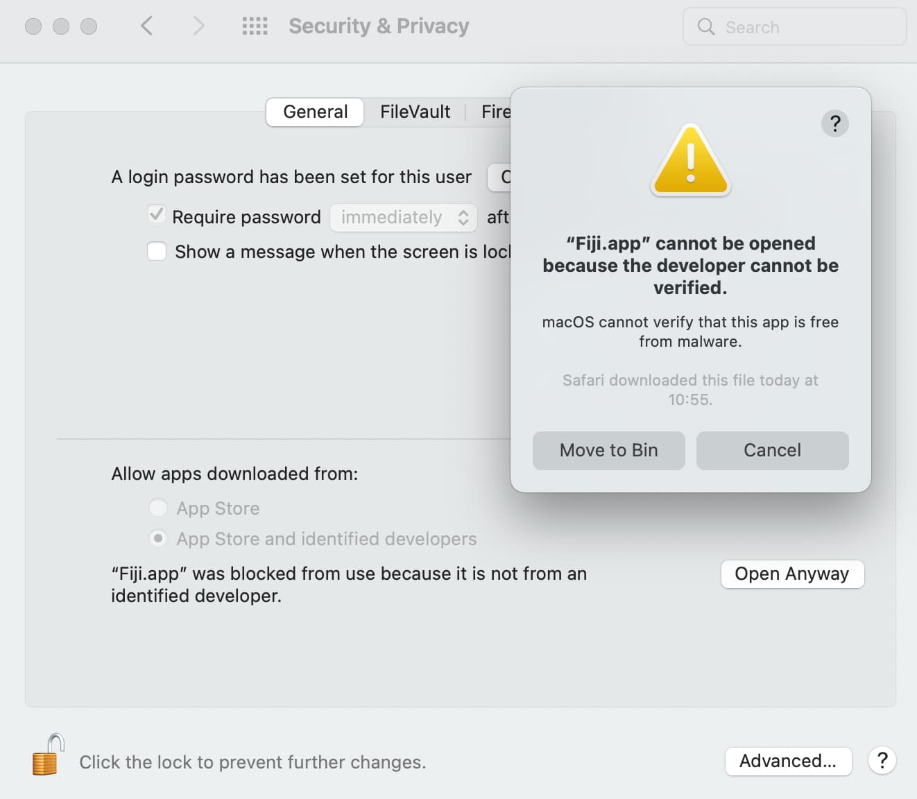 Cannot install Fiji on macOS Monterey - Usage & Issues - Image.sc Forum