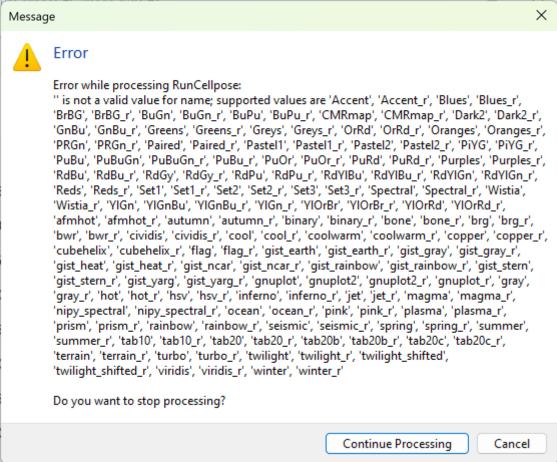 RunCellpose Plugin in Cellprofiler is not working - Usage & Issues - Image.sc Forum