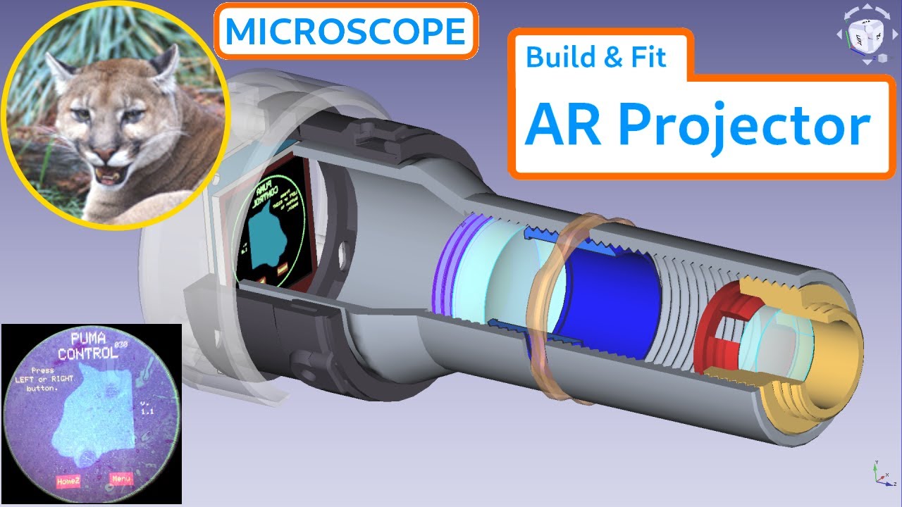 Learn how to build the augmented reality projector for the PUMA ...