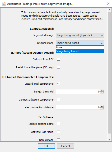 SNT - Issue with tracing image selection - Usage & Issues - Image.sc Forum