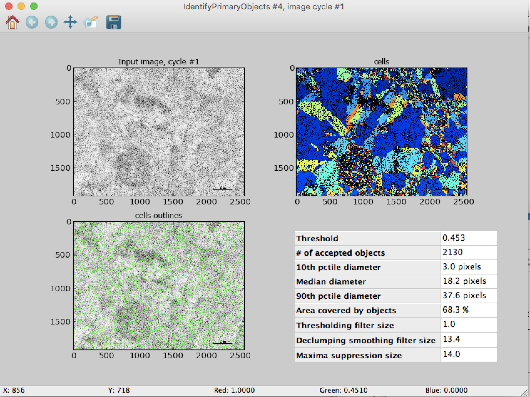 Measuring features from bright field image CellProfiler - Image Analysis - Image.sc Forum
