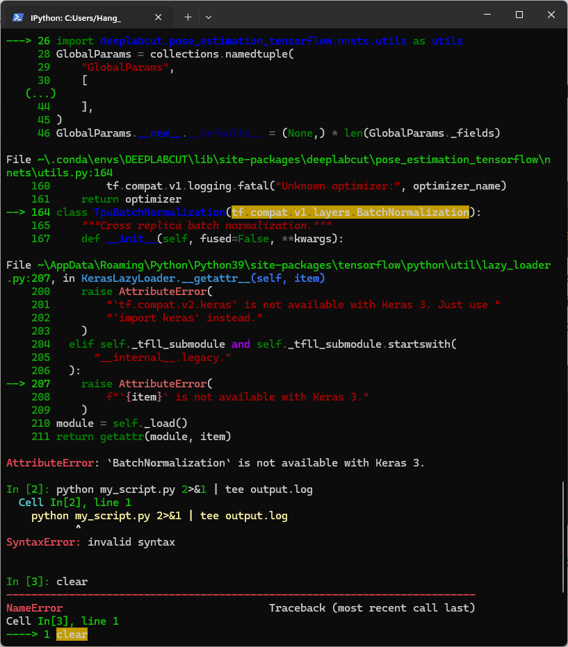 `BatchNormalization` is not available with Keras 3 - Usage & Issues - Image.sc Forum