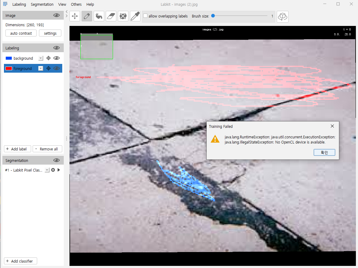 Labkit error: OpenCL not found - Image Analysis - Image.sc Forum