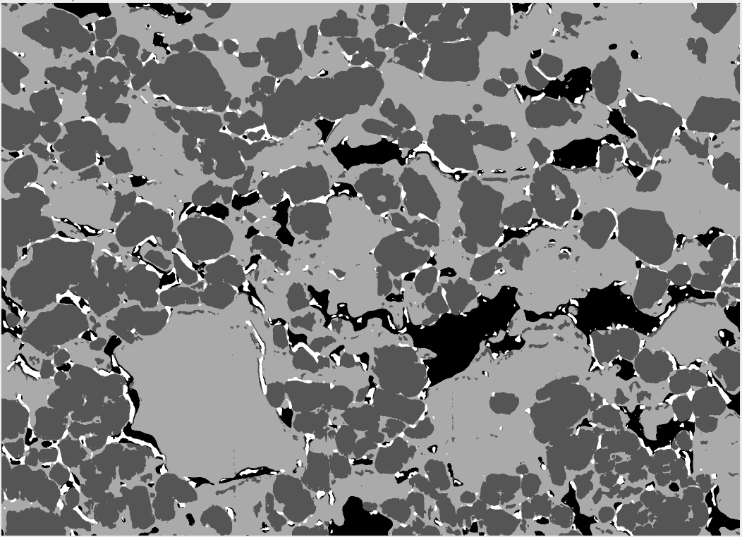 Three Phase Segmentation Of Sem Image Image Analysis Image Sc Forum