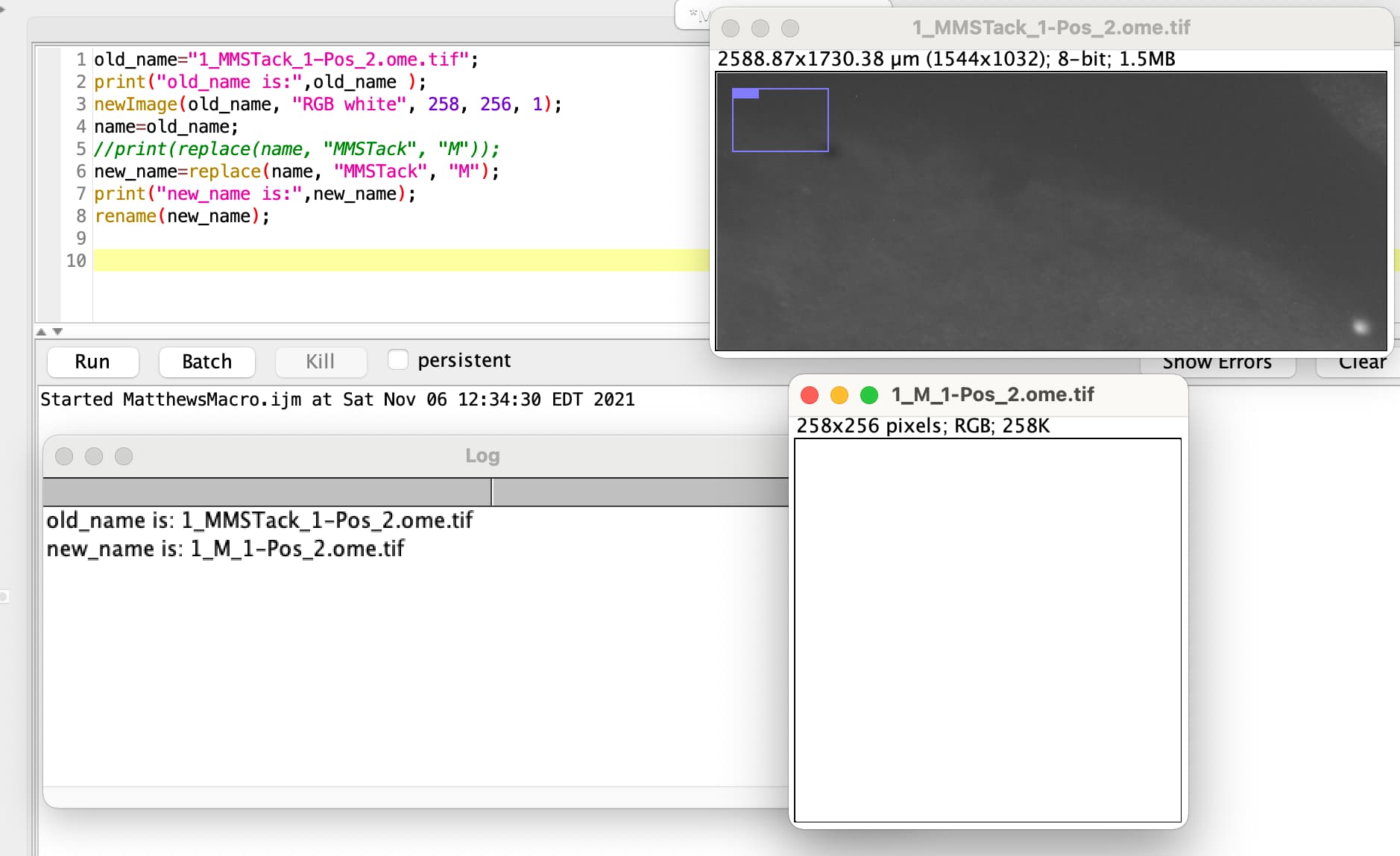 Shorten/change image file name using replace function - Image Analysis - Image.sc Forum