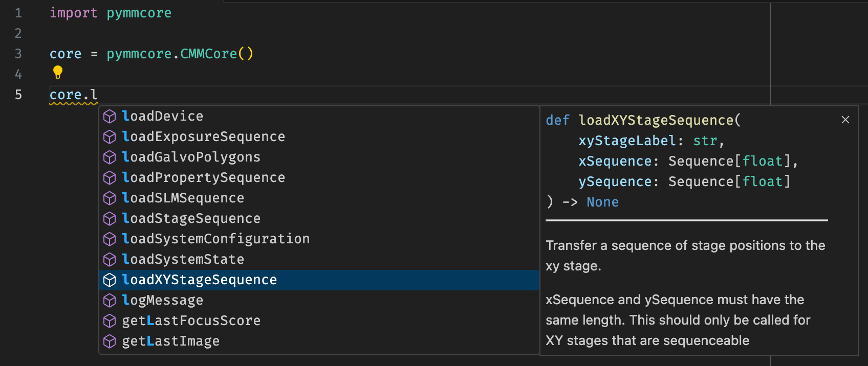 (Belatedly) Announcing pymmcore-plus: an ecosystem of pure-python tools for running experiments ...