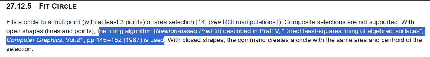 Qupath fitting circle - Usage & Issues - Image.sc Forum