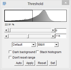 Setting a threshold to analyse particles - Image Analysis - Image.sc Forum