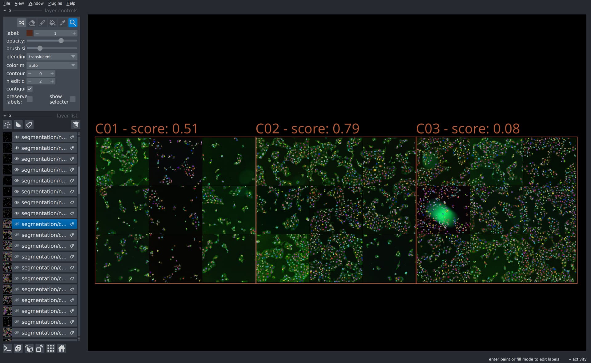 Multi-well plates in napari: example code and questions - Development ...