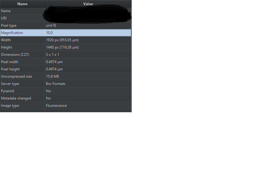 Qptiff magnification issue with qupath - Image Analysis - Image.sc Forum