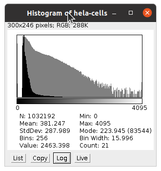 Image Histogram black outline makes clipping hard to see - Usage & Issues - Image.sc Forum