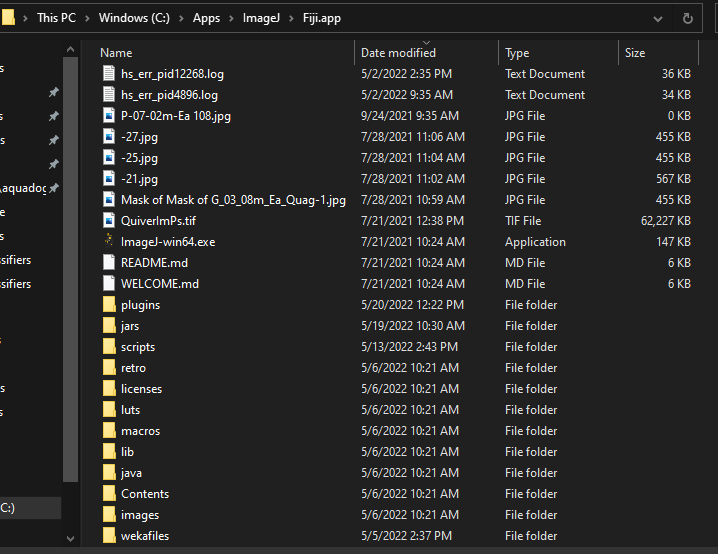 Trainable WEKA Segmentation Plugin error "core mtj jar file not available:" - Usage & Issues ...