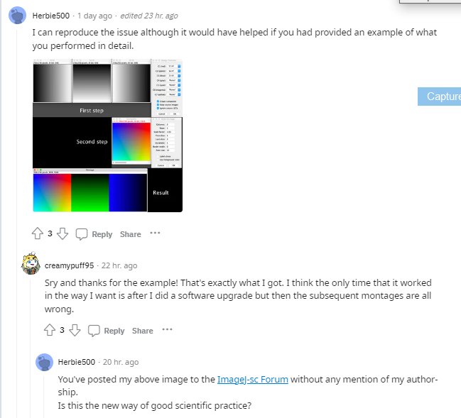 Imagej Issues With Montage Image Analysis Imagesc Forum