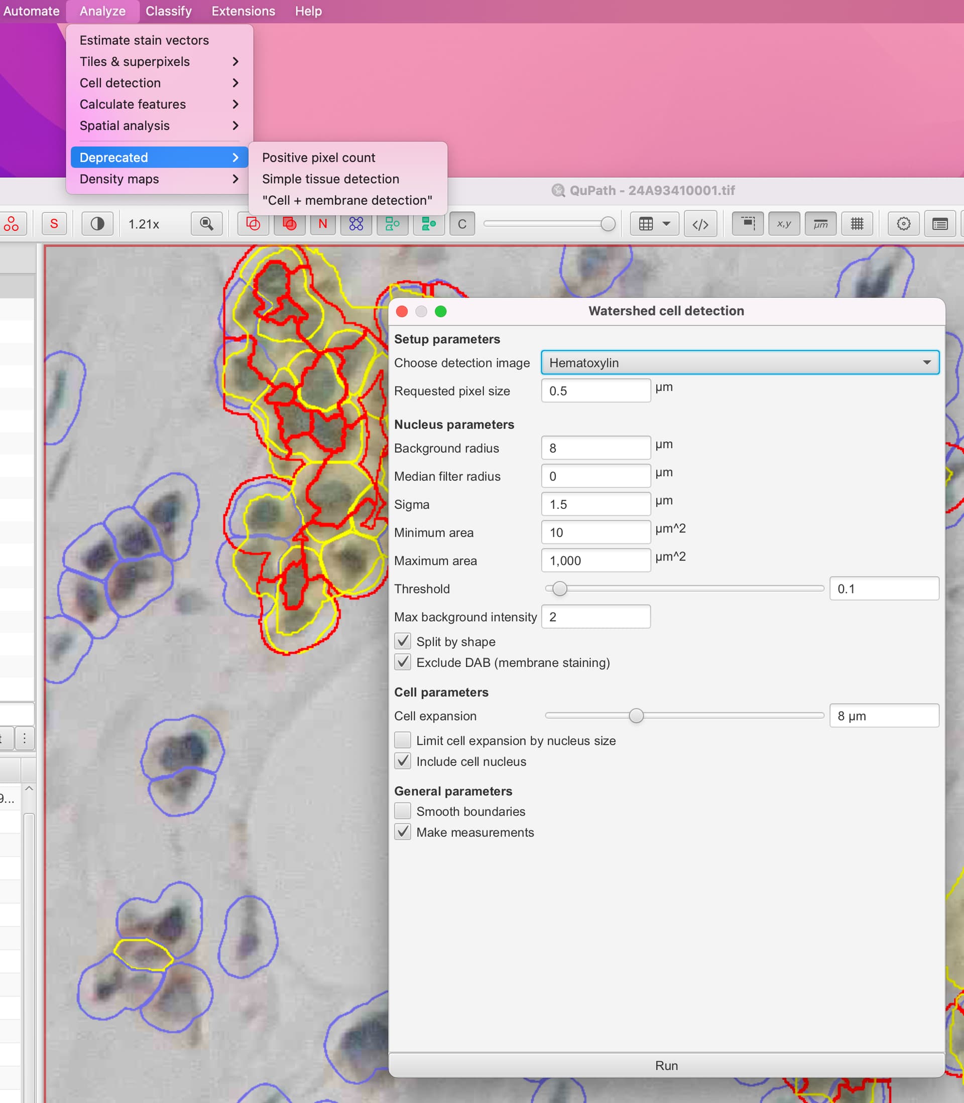 Measuring positice cell detection using a script - Image Analysis - Image.sc Forum