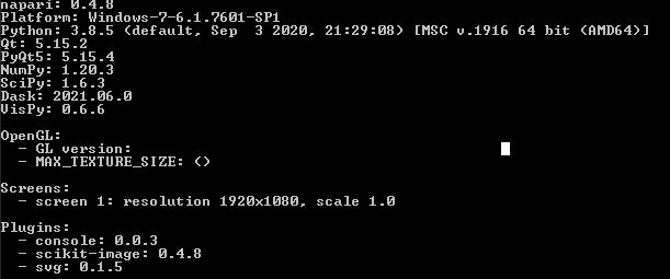 Napari not displaying images and throwing OpenGL error - Usage & Issues - Image.sc Forum