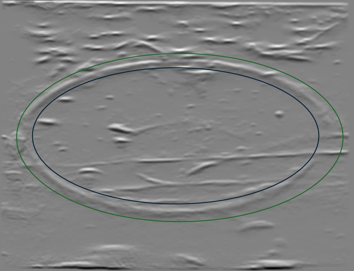How To Draw Concentric Ellipses Around A Defined Ellipse In An Image Image Analysis Image