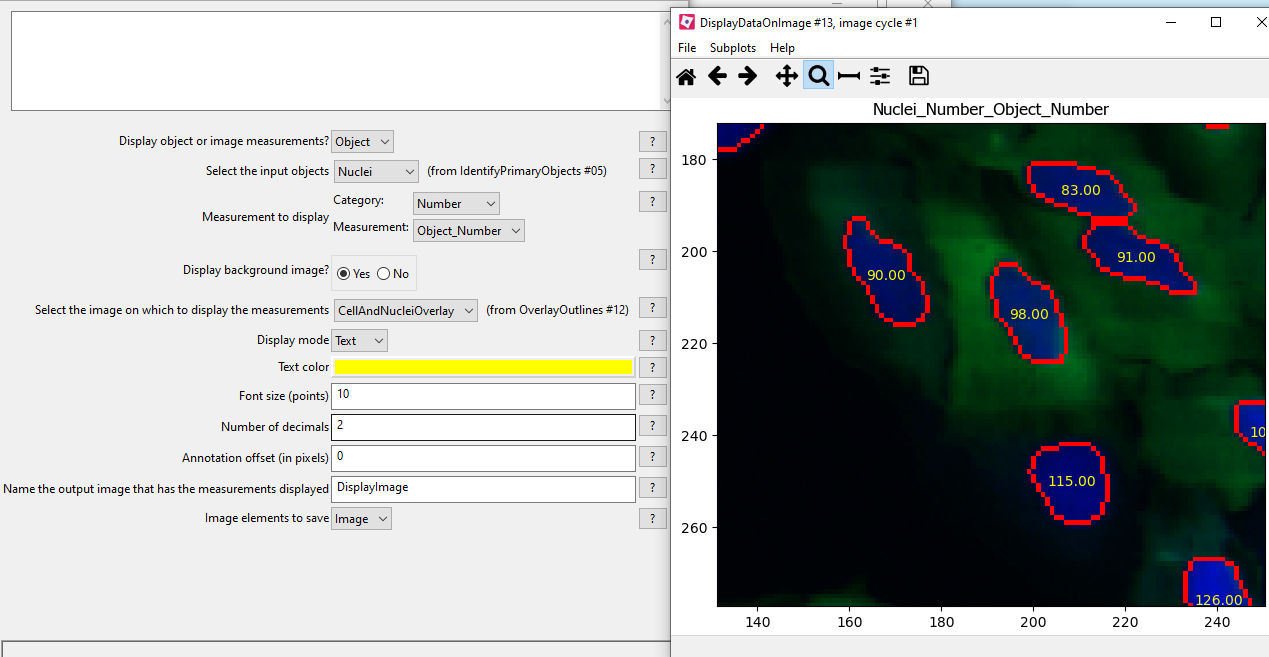 How to identify or number the 'ObjectNumber' of an object's overlay ...