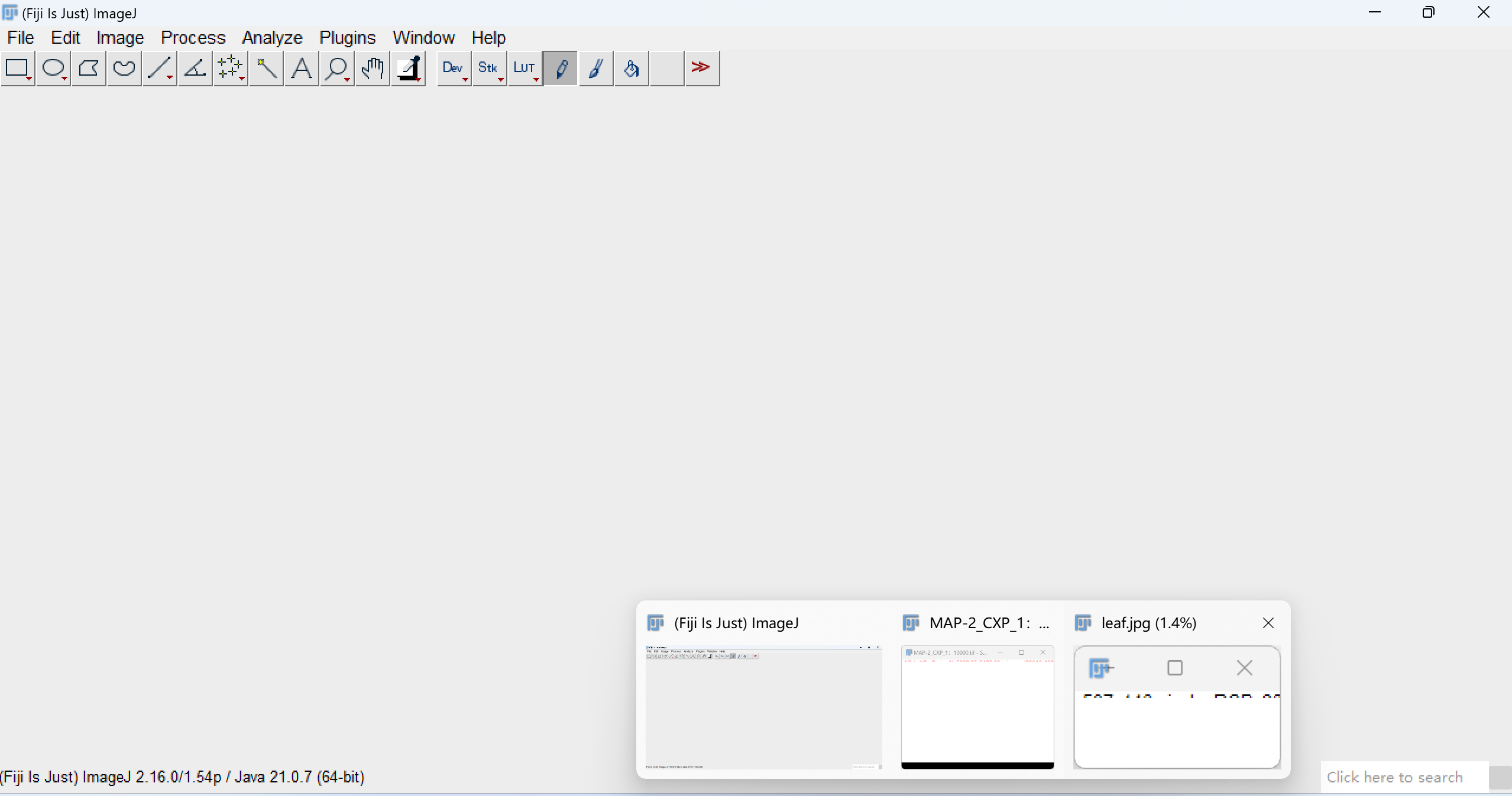 Can't open any image format in ImageJ on Windows after updating - Usage & Issues - Image.sc Forum